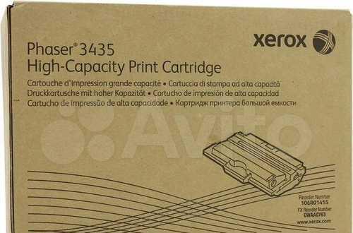 Новый оригинальный картридж Xerox 106r01415 в запе