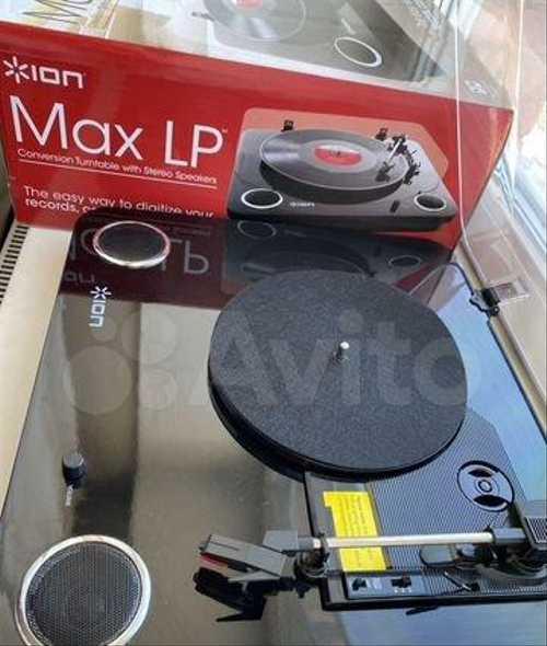 Виниловый проигрыватель ION Audio MAX LP