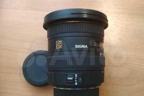 Sigma AF 10-20 mm F3.5 EX DC HSM для Pentax