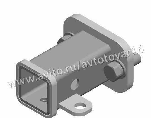 Переходник с фланцевого шара "F" под квадрат