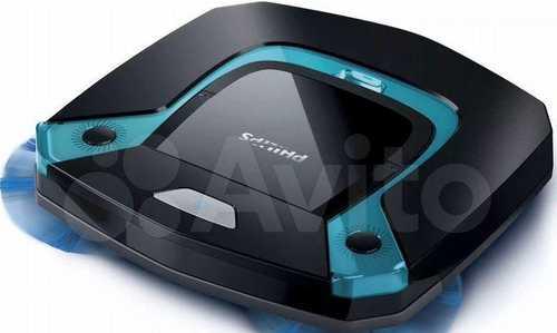 Робот-пылесос Philips SmartPro Easy, черный, синий