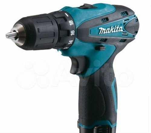 Дрель-шуруповерт аккумуляторная Makita DF330DWE