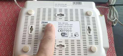 Gpon роутер ZTE ZXA10 f660