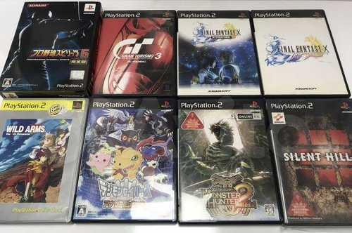 Диски Playstation 2 PS2 лицензия (Япония)