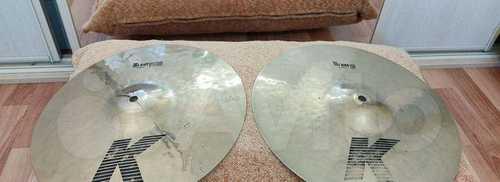 Zildjian K custom dark hi-hat 14