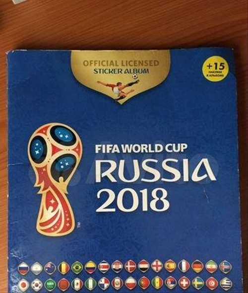 Наклейки fifa World Cup Russia 2018 по 10