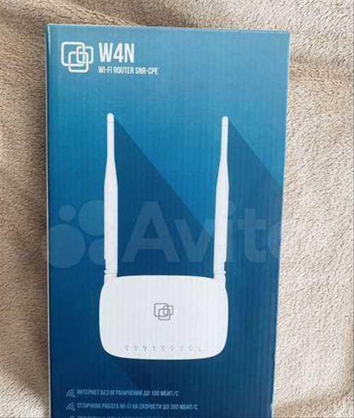 Нерабочий WI-FI роутер SNR/Блок питания DC 12V/1A
