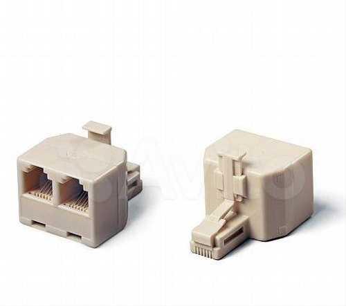 Разветвитель US-12 RJ45 8P8C джек ) 2x8P8C розетк