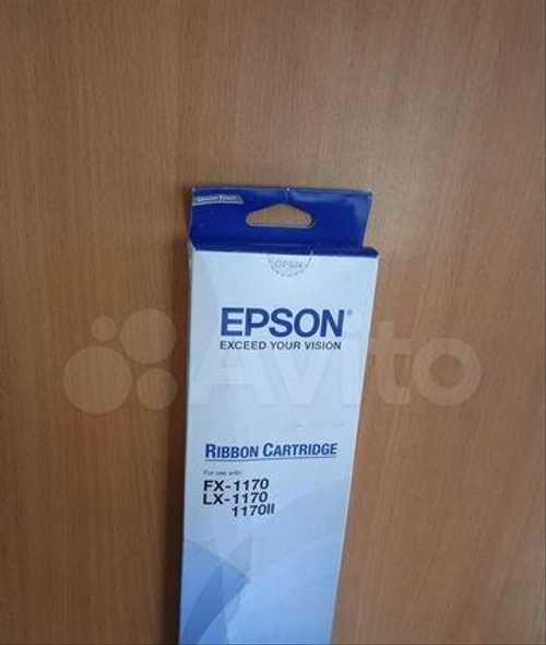 Риббон Epson S015020BA черный для LX-1170, FX-1170