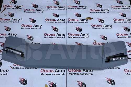 Mercedes W463 козырек на крышку AMG Brabus LED
