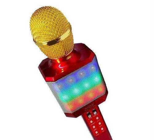 Караоке - Микрофон Светящийся WS-1828 красный