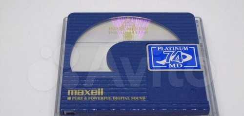 Минидиски (MiniDisc) maxell gold & platinum 74