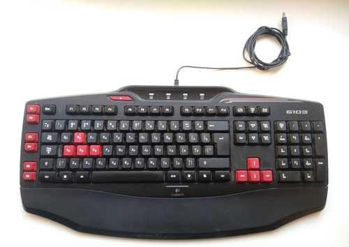 Игровая клавиатура LogiTech G103