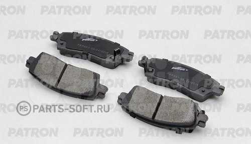 Patron PBP067 Колодки тормозные дисковые задн GM Buick Enclave 2008-2009, Chevrolet SSR 2003-2006, TrailBlazer 2002-2009, GMC Envoy 2002-2009