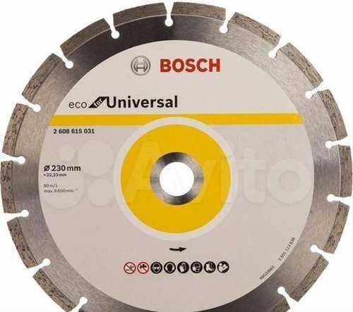 Диск алмазный bosch Ф230 универсальный ECO (031)
