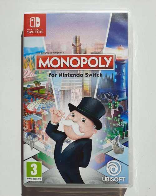 Monopoly for Nintendo Switch. Монополия для Нинтен