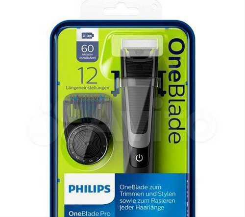 Триммер philips oneblade pro qp6510/20