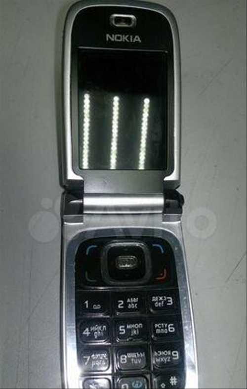 Сотовый телефон Nokia-6131 - раскладной