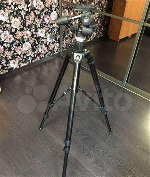 Штатив manfrotto 475B + 808RC4