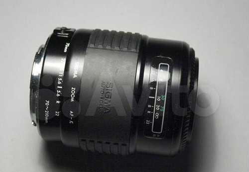Sigma AF 70-210/4-5.6 (Canon EF)