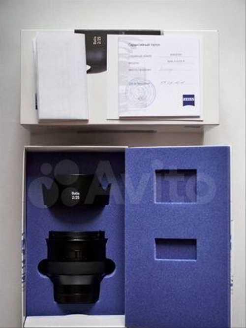 Объектив Carl Zeiss Batis 2/25 Sony E