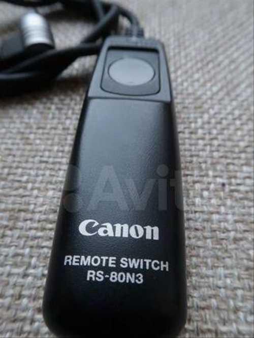 Canon - Пульт - Спусковой Тросик - Switch RS-80