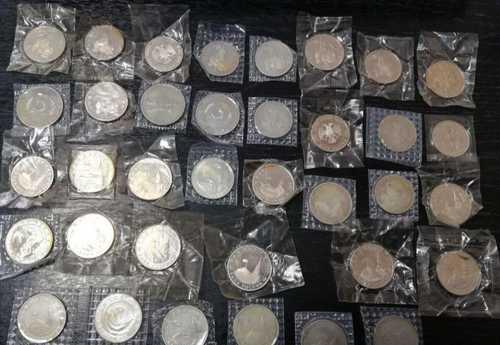 Полный набор монет 1992 - 1995. Все 36 монет