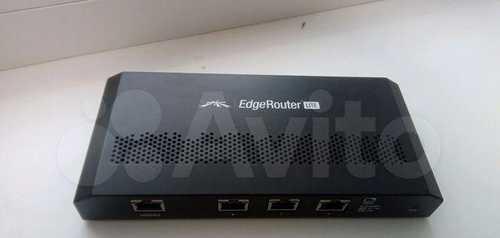 Ubiquiti, edge router lite