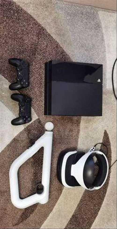 Sony playstation 4 1tb ps4 + Sony VR