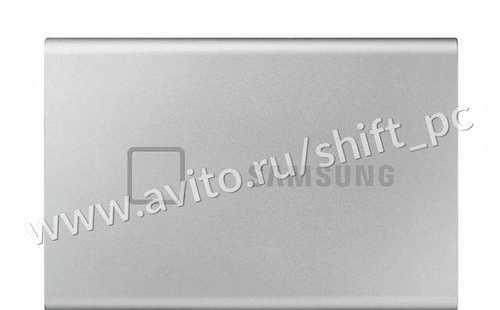 Внешний SSD Samsung T7 Touch 500 GB, серебристый