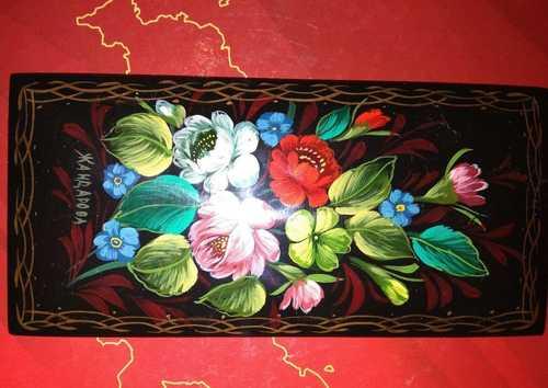 Шкатулка, автор Жандарова, 1993г
