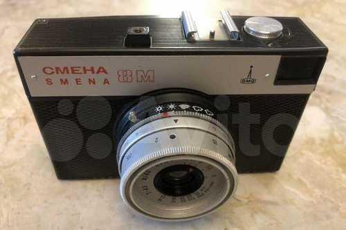 Плёночный фотоаппарат Смена (Smena) 8m