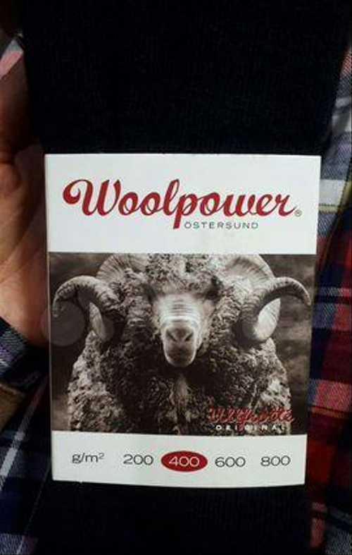 Woolpower 400 носки зимние из мериносовой шерсти