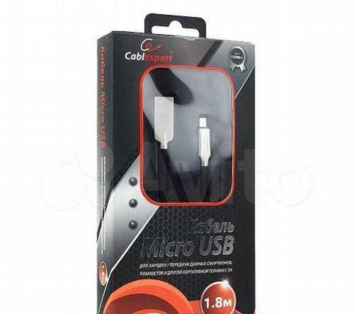 Кабель USB 2.0 Cablexpert CC-P-mUSB02Bk-1.8M AM/mi