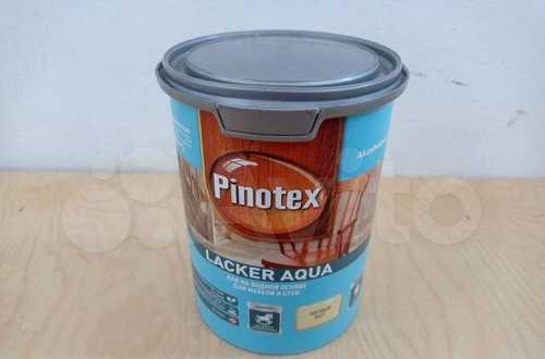 Лак Pinotex Lacker Aqua матовый для дерева