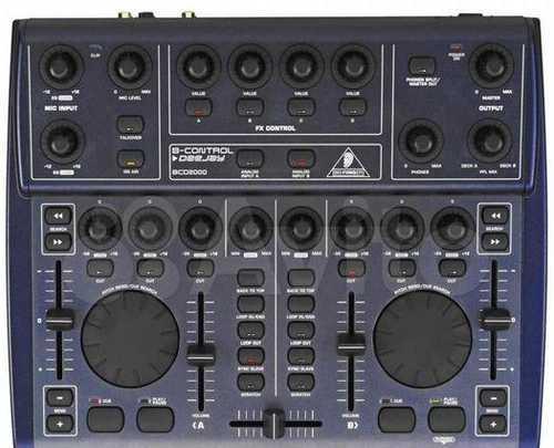 Dj контроллер Behringer BCD-2000 Pro микшер USB