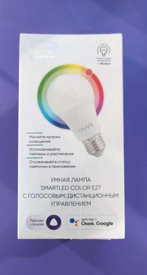 Умная лампа Elari smarted color e 27 SmartHome 60