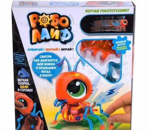 Интерактивная игрушка 1Toy Игрушка роболайф Красный Муравей (модель для сборки) Т16242