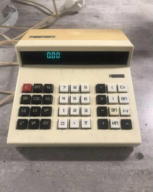 Калькулятор электроника мк-41