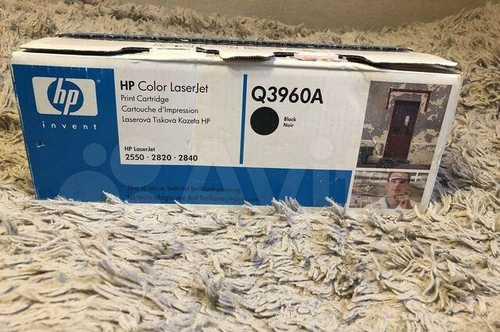 Картридж hp color laserJet Q3960A
