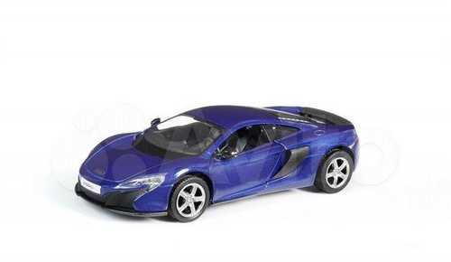 Машинка металлическая Uni-Fortune RMZ City 1:32 McLaren 650S, инерционная, цвет синий 554992-BLU