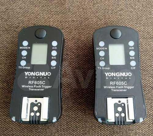Радиосинхронизатор Yongnuo RF-605 и Yongnuo RF-603