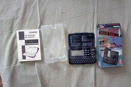 Casio SF4600RS электронный дневник-калькулятор