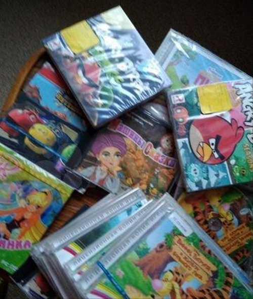 Диски PC CD-ROM с играми для детей
