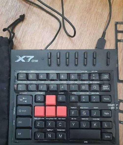 Клавиатура А4 Tech X7-G100