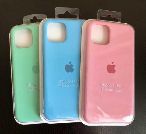 Чехлы на iPhone silicone case