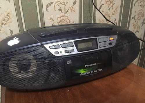 Радиоприемник, магнитофон, CD, Tape, AUX. Panasoni