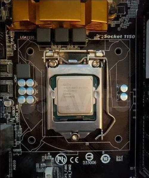 Комплект Intel i7, Gigabyte H97, DDR3 12Gb