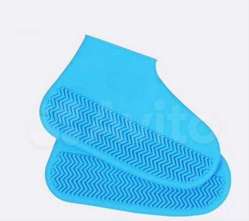 Многоразовые силиконовые бахилы на обувь Waterproo