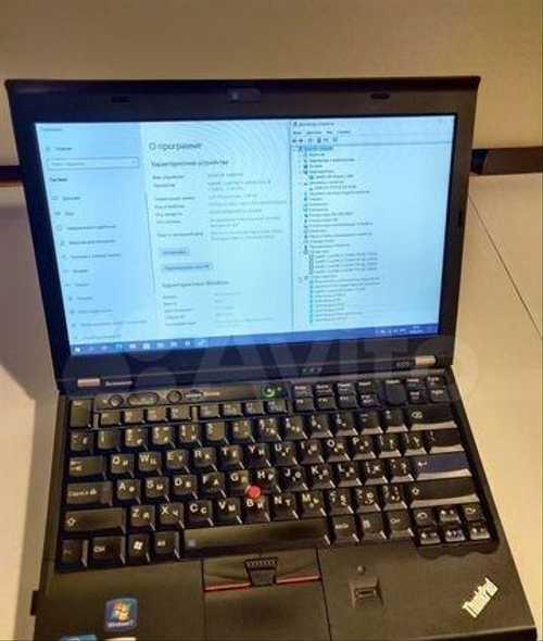 Ноутбук Lenovo ThinkPad x220 i5/8gb/320gb/Win10